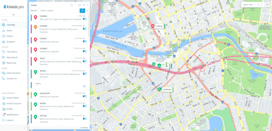 Kinesis Pro | Professional Telematics Software | Radius